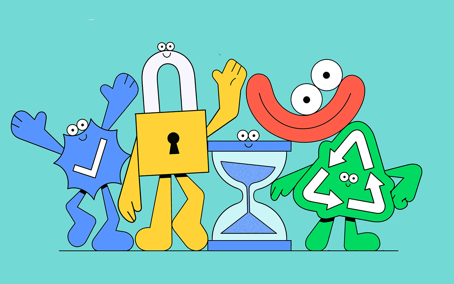 Illustration: Medium - Iconic Icons by Dan Woodger